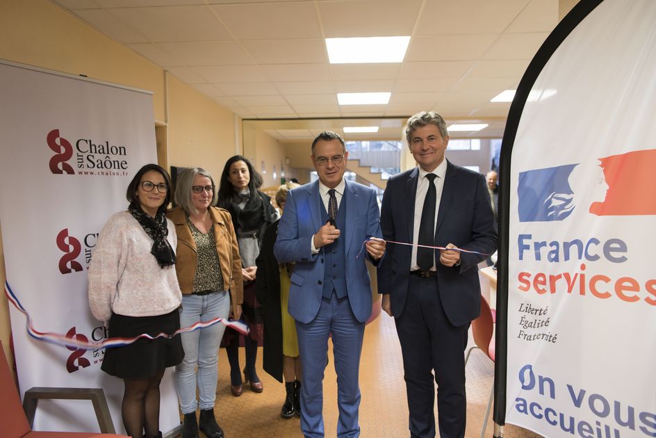 Inauguration de l'espace France Services - Chalon-sur-Saône